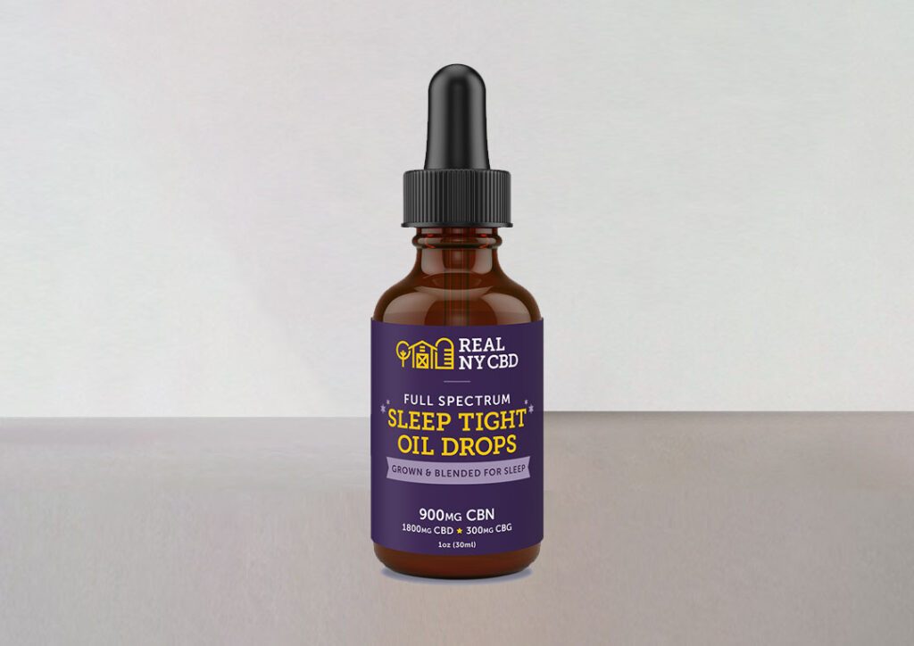 SleepTight Oil Drops – Real NY CBD