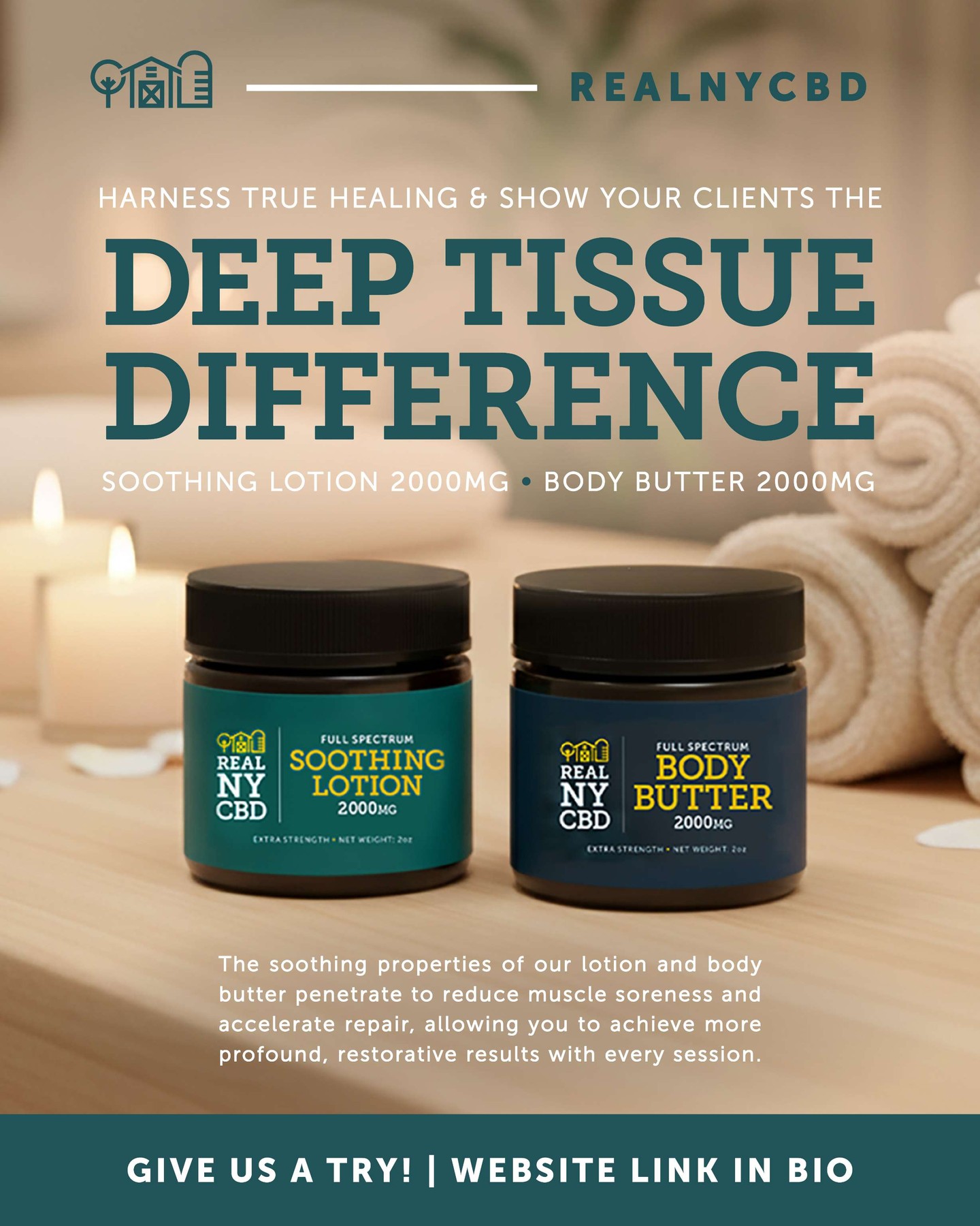 Deep Tissue Difference - Real NY CBD